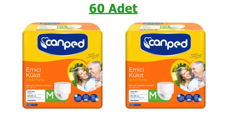 Canped Emici Külot Medium 60 Adet (M) - Adana Medikal